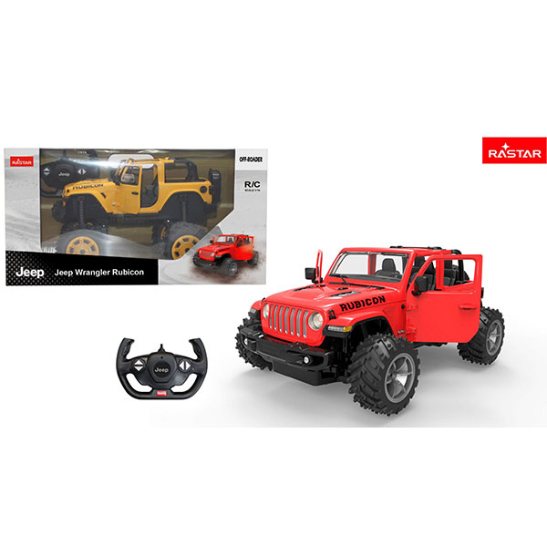 RC Auto na daljinski 1:14 Džip Rastar R/C JEEP Wrangler JL with Big foot design RS16119