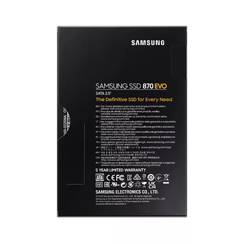 SAMSUNG 250GB 2.5 inča SATA III MZ-77E250BW 870 EVO Series SSD