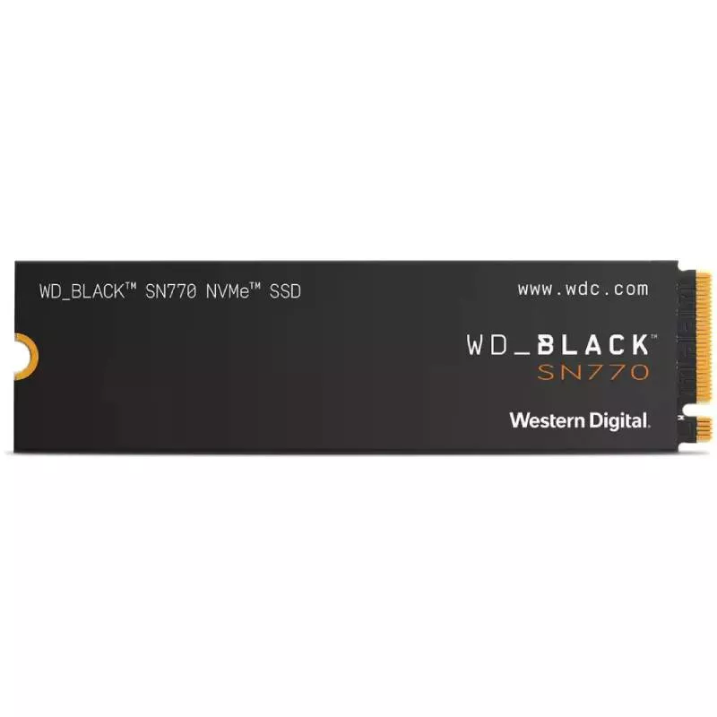 WD 500GB M.2 NVMe Gen4 WDS500G3X0E SN770 Black SSD