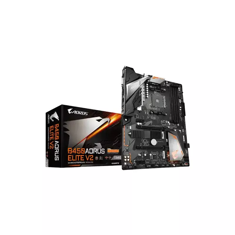 Matična ploča AM4 GIGABYTE B450 AORUS ELITE V2 rev. 1.0 DVI/HDMI/M.2