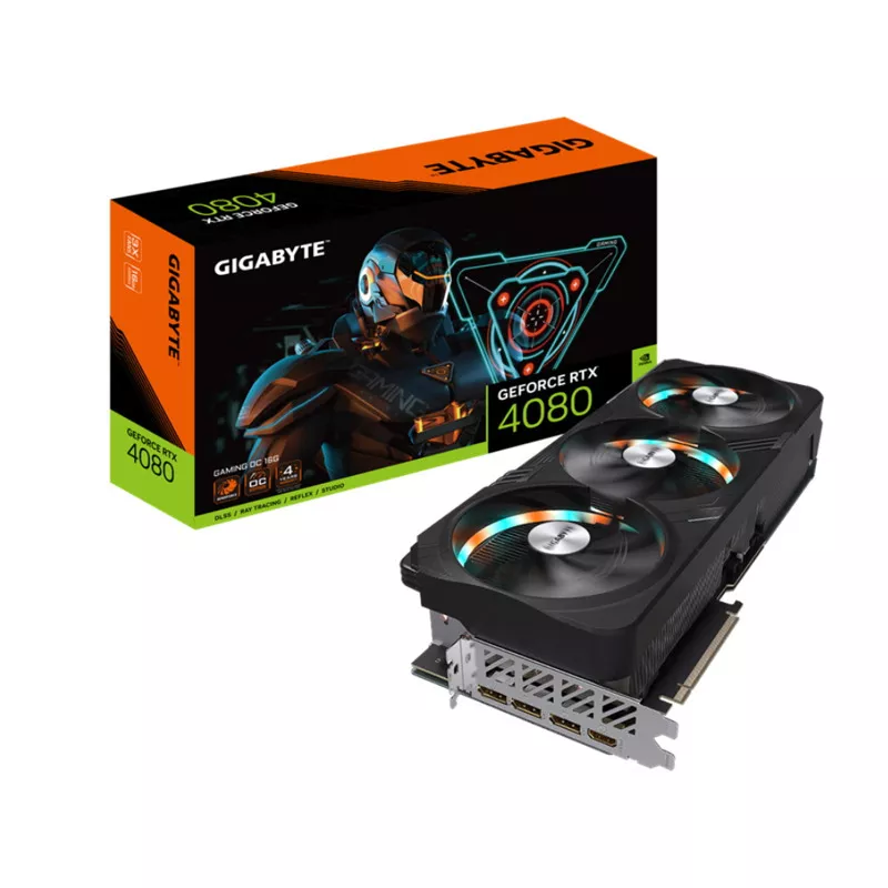 Grafičke karte GIGABYTE RTX 4080 GV-N4080GAMING OC-16GD NVD/16GB/GDDR6X/256bit/crna