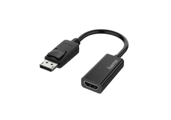 HAMA VIDEO ADAPTER DISPLAYPORT MUŠKI NA HDMI ŽENSKI ULTRA HD 4K