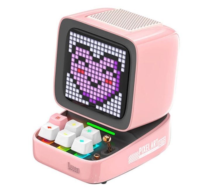 DIVOOM BLUETOOTH ZVUČNIK PIXEL ART DITOO-PRO RETRO - ROZE