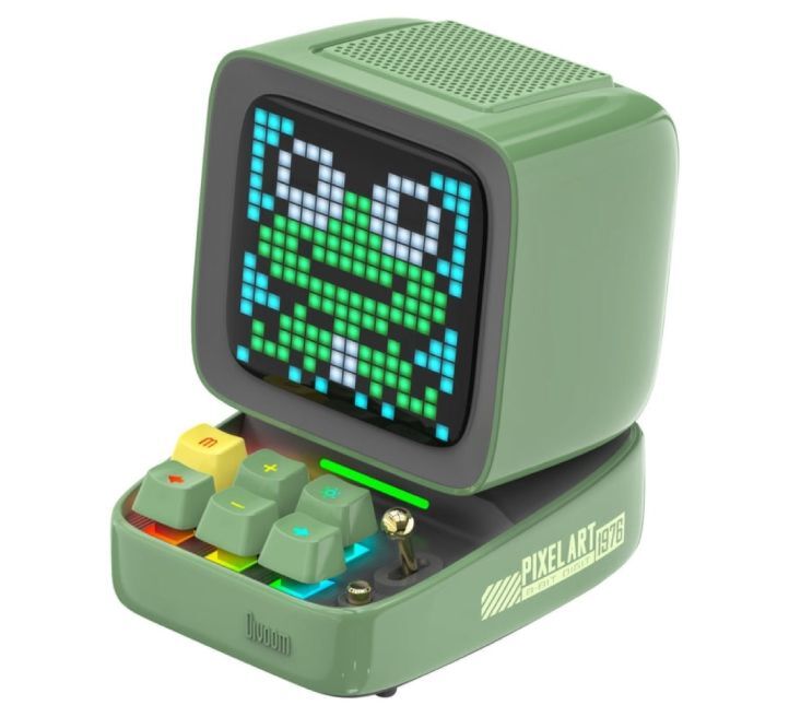DIVOOM BLUETOOTH ZVUČNIK PIXEL ART DITOO-PRO RETRO - ZELENI