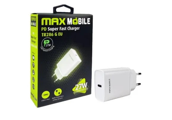 Max Mobile Strujni punjač PD TR-286 - 27 W