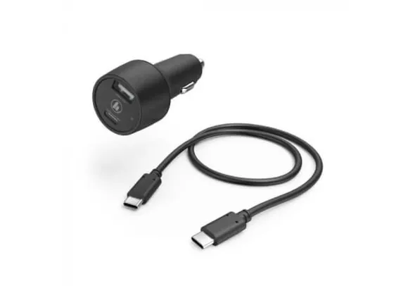 HAMA AUTO PUNJAČ USB-C - USB-A - 1 M