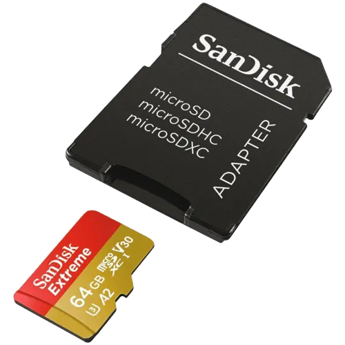 SANDISK Extreme A2 Micro SD - 67665