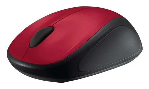 LOGITECH Bežični miš M235 NANO RED