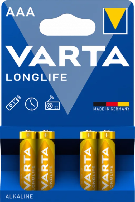 Varta Alkalne baterije AAA L LR03 - 4/1