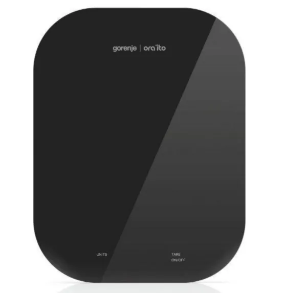 GORENJE KUHINJSKA VAGA KT 10 ORAITO - CRNA