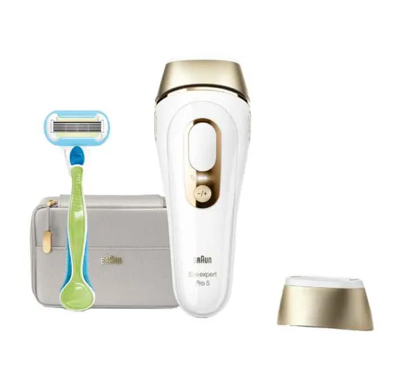 BRAUN IPL EPILATOR PL5054 - BELA / ZLATNA