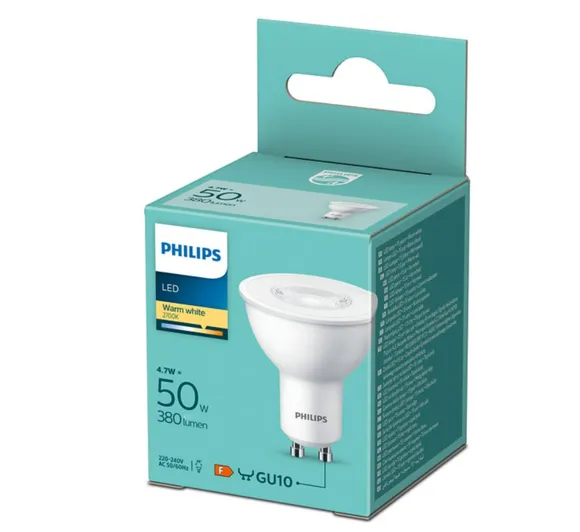 PHILIPS Led sijalica 4.7W(50W) GU10 WW 36D ND 1PF/6 DISC