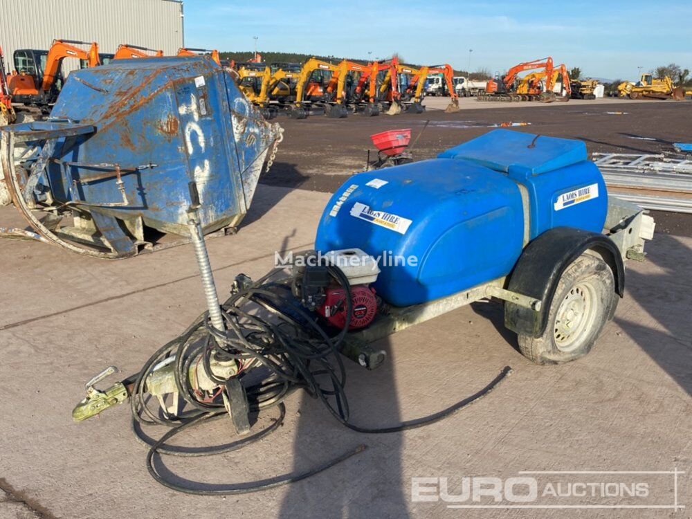 Prodaje se Western Single Axle Water Bowser, Petrol Pressure Washer, Honda Engine ( perač pod pritiskom na aukciji