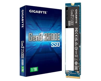 GIGABYTE 1TB M.2 PCIe Gen3 x4 NVMe 2500E SSD G325E1TB