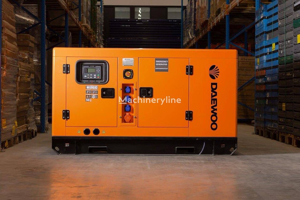 Prodaje se Daewoo DAGFS-35 diesel generator na aukciji