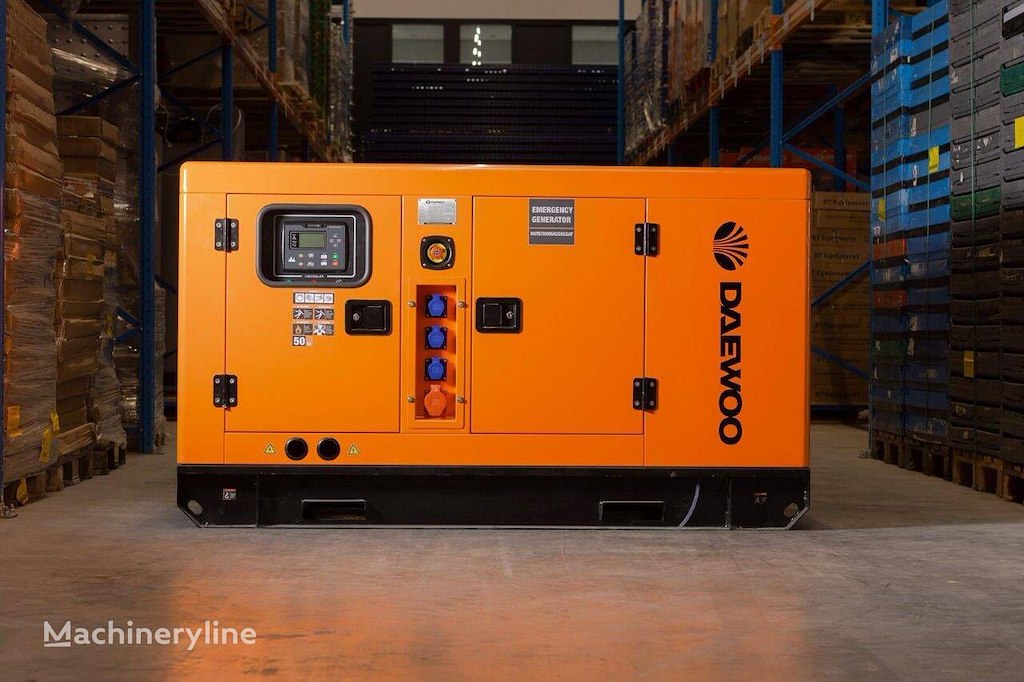 Prodaje se Daewoo DAGFS-35 diesel generator na aukciji