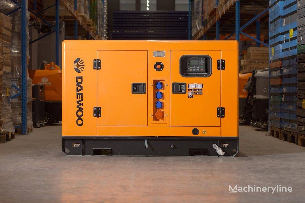 Prodaje se Daewoo DAGFS-15 diesel generator na aukciji