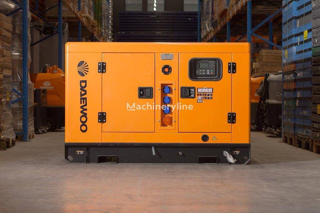 Prodaje se Daewoo DAGFS-15 diesel generator na aukciji