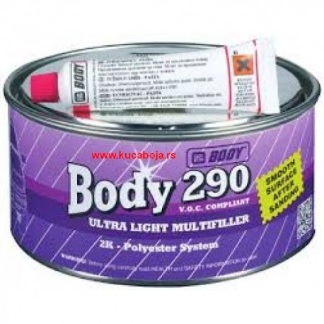 BODY 290 2K ULTRA LIGHT MULTIFILLER 1L