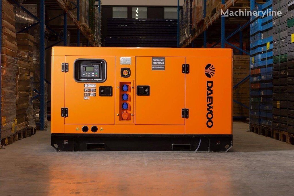 Prodaje se Daewoo DAGFS-35 diesel generator na aukciji