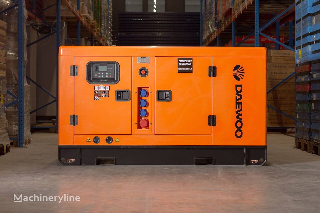 Prodaje se Daewoo DAGFS-25 diesel generator na aukciji