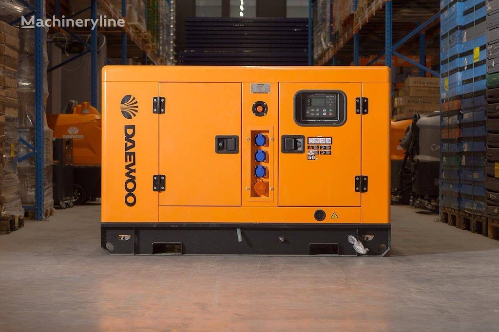 Prodaje se Daewoo DAGFS-15 diesel generator na aukciji