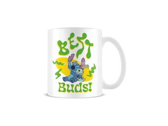 Šolja Lilo &amp; Stitch - Stitch &amp; Scrump White Pod Mug