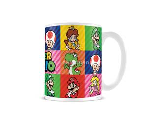 Šolja Super Mario - Mario White Pod Mug