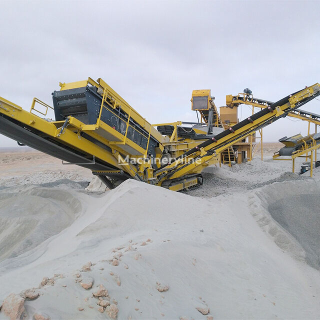 Nova Liming Y3S1848 Crawler Sand Screening Plant | Linear Vibrating Screen vibraciona rešetka