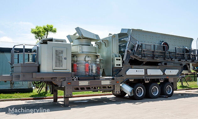 Novo Liming Y3S1860HP220 Mobile Secondary Cone Crusher + Screen mobilna postrojenje za drobljenje