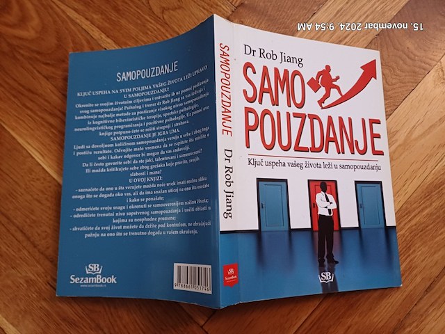 ROB JIANG, SAMOPOUZDANJE