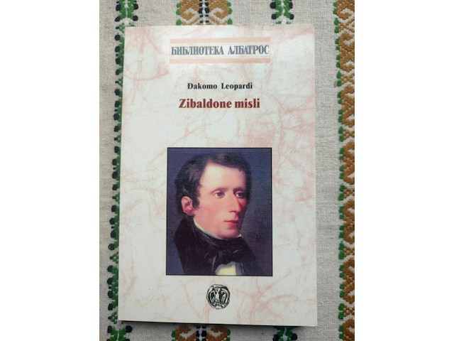 Djakomo Leopardi - Zibaldone misli