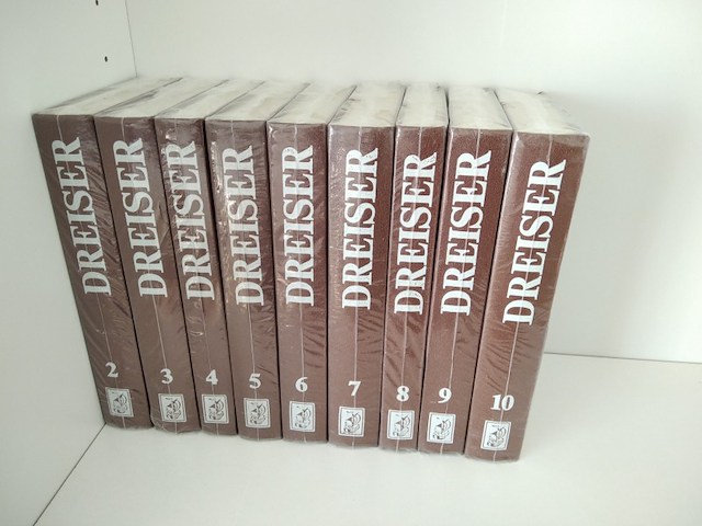 + Theodor Dreiser Odabrana dela 2-10 - Theodore Dreiser (Teodor Drajzer)