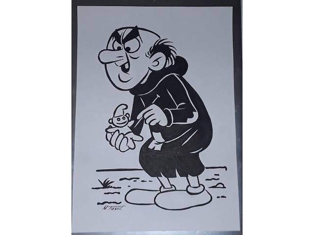 Crtez A4 - Gargamel