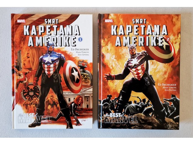 Smrt Kapetana Amerike 1 i 2 (The Best of Marvel)