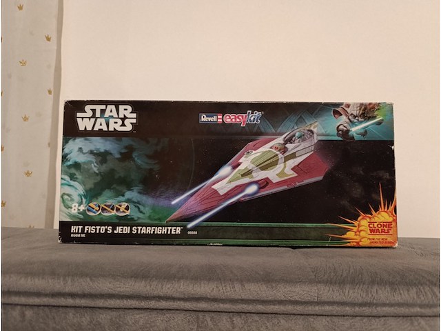 Star Wars - Kit Fisto`s Jedi Starfighter -Revell maketa