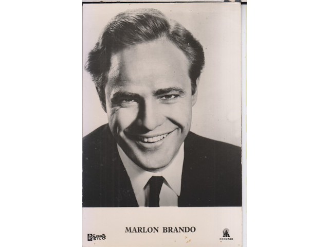 MARLON BRANDO / FOTOGRAFIJA + kolekcionarski, iz 60-tih