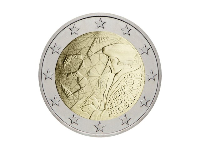 Italija 2 euro 2022. UNC Erasmus