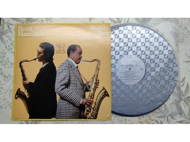 SCOTT HAMILTON and BUDDY TATE  US JAZZ LP MINT