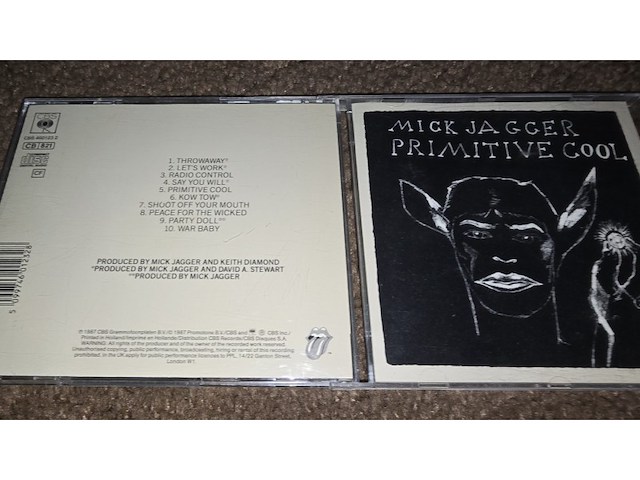 Mick Jagger - Primitive cool , ORIGINAL