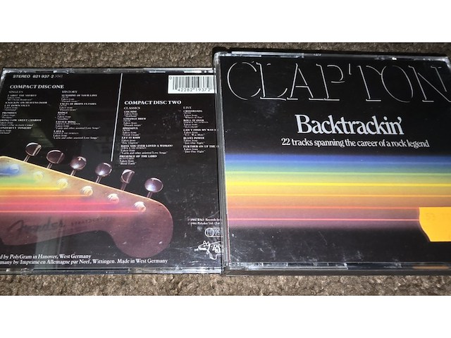 Eric Clapton - Backtrackin` 2CDa , ORIGINAL