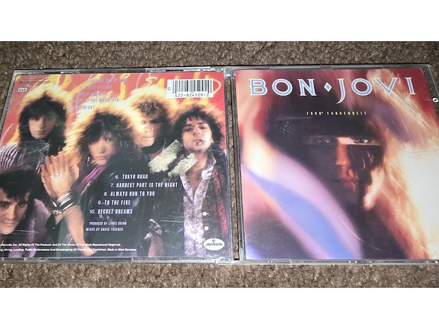 Bon Jovi - 7800° Fahrenheit , ORIGINAL