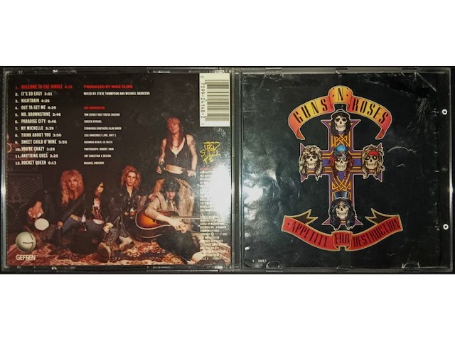 Guns n Roses-Appetite for Destruction Usa CD