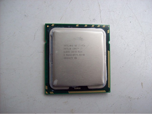 intel i-7 950 ,soket 1366 , 3.07Ghz,8 mb