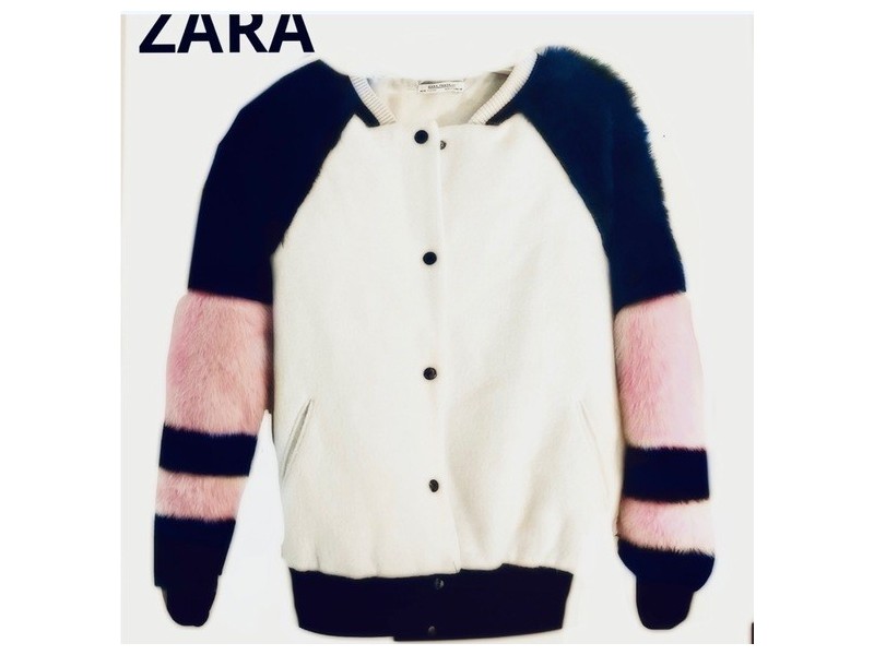 ZARA vunena bomber jakna vel m/L