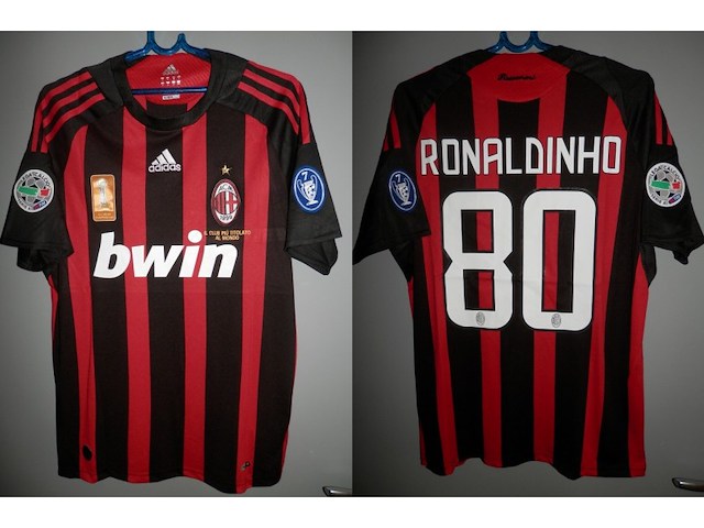 Milan dres 2008-09 Ronaldinho Gaucho 80