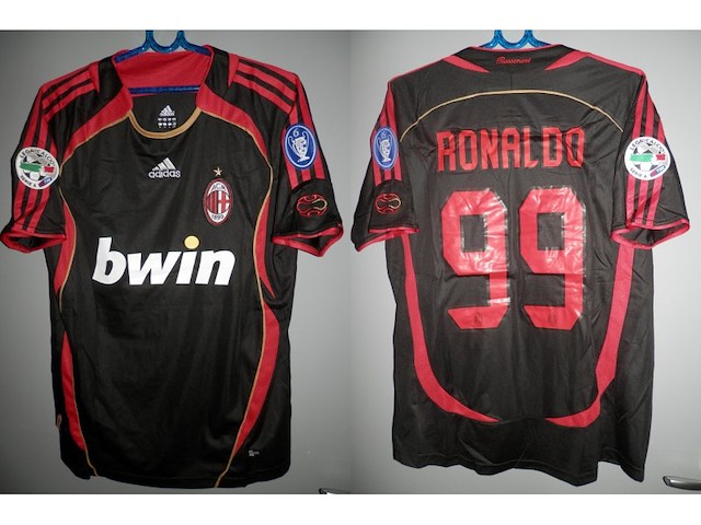 Milan dres 2006-07 Ronaldo 99 (Treći dres)