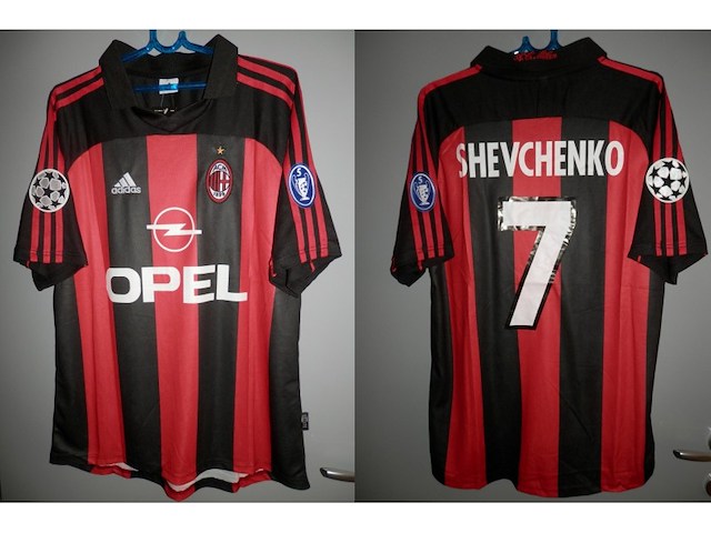 Milan dres 2000-01 Andriy Shevchenko 7