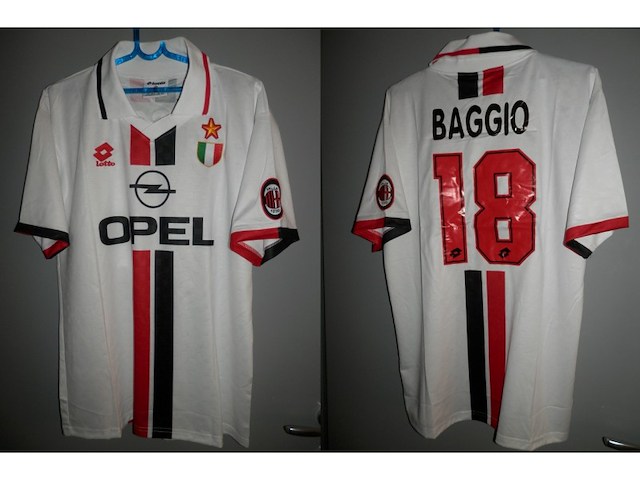 Milan dres 1995-97 Roberto Baggio 18 (Gostujući)