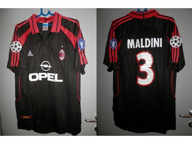 Milan dres 2000-01 Paolo Maldini 3